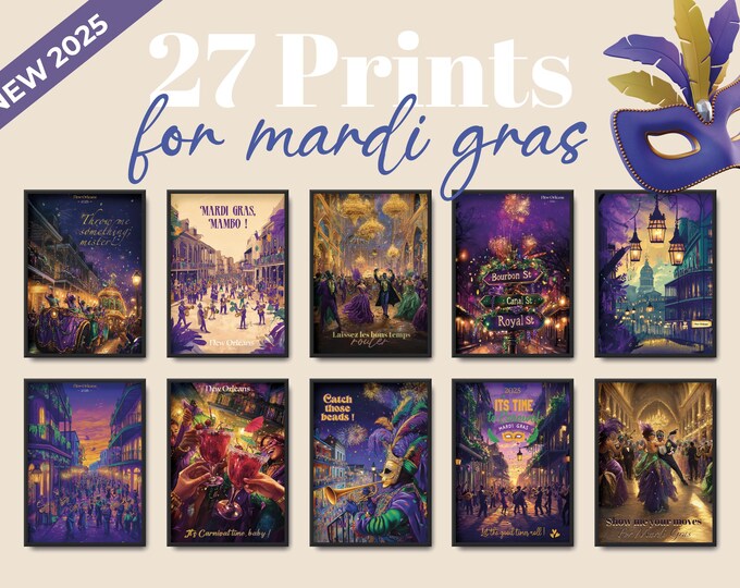 New Orleans Alphabet POSTER - Etsy