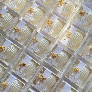 Pearl Oyster Candle Box: Handmade Wedding Favors - Etsy