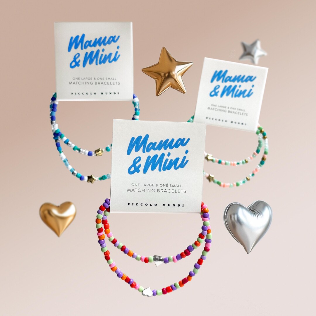 Mama and Mini Matching Bracelets | One Big and One Small - Two ...