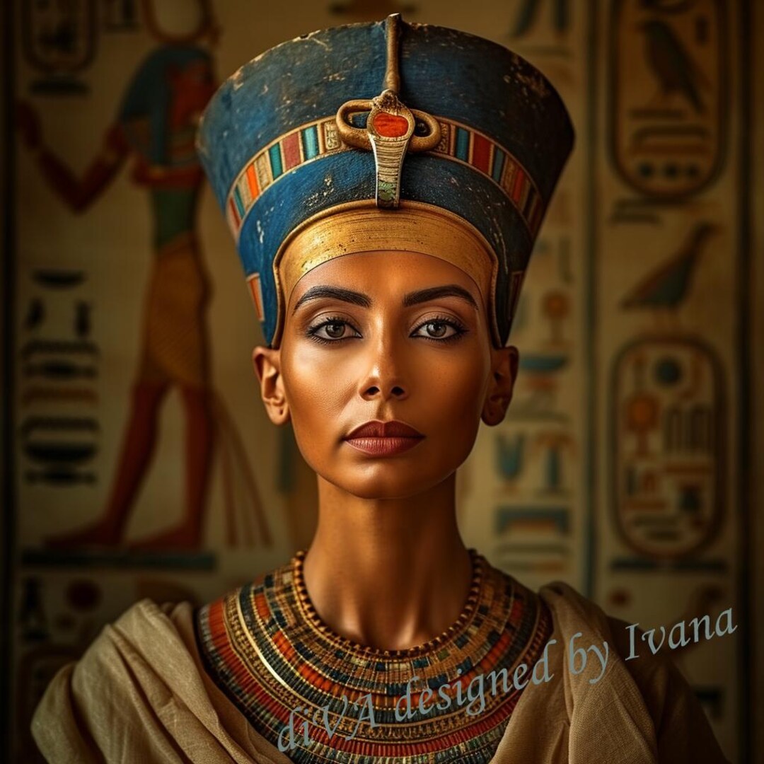 Egyptian Goddess, Digital Art Print, Wall Art, AI Generated, AI Art ...