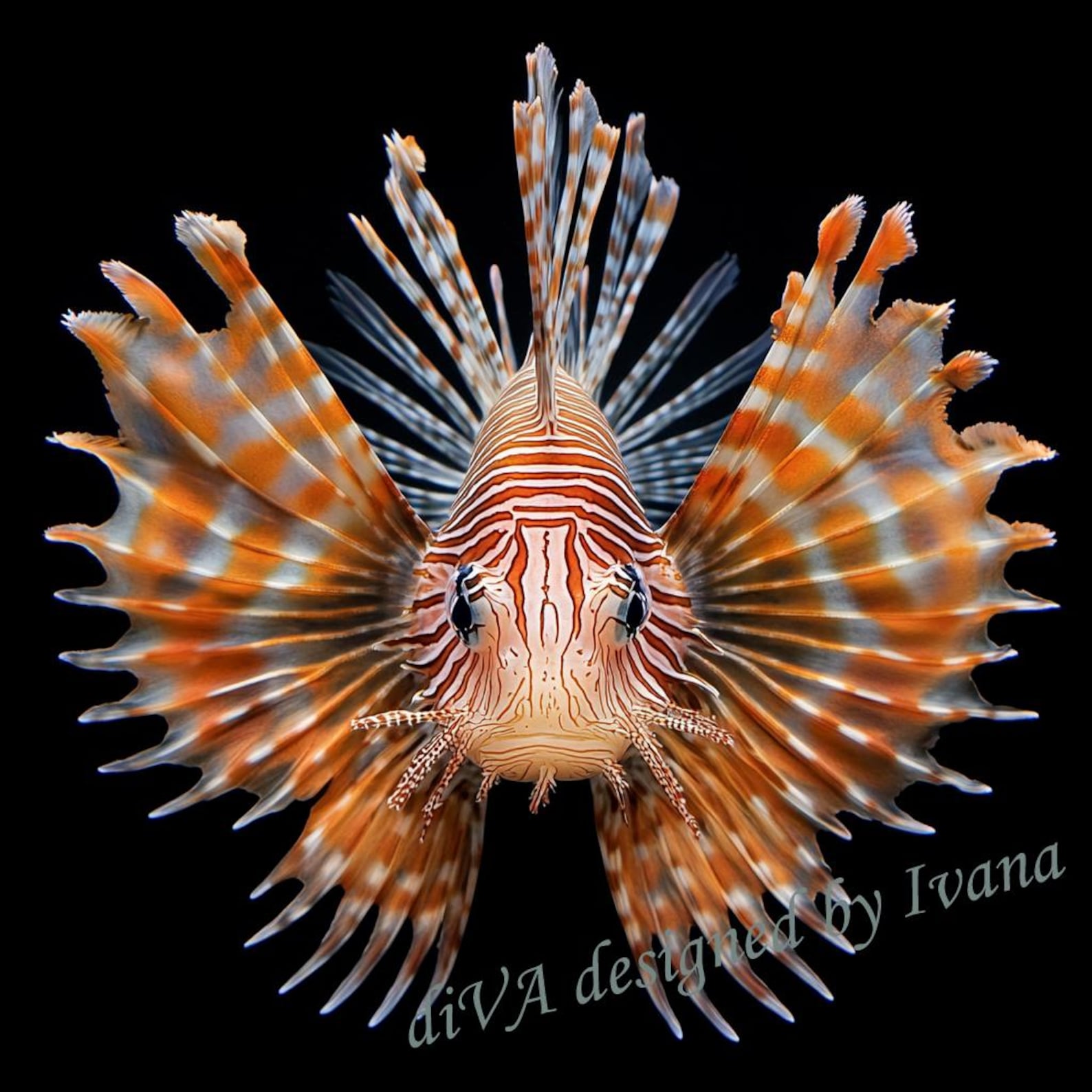 Lionfish Art Print, Unique Home Decor (digital Download) - Etsy