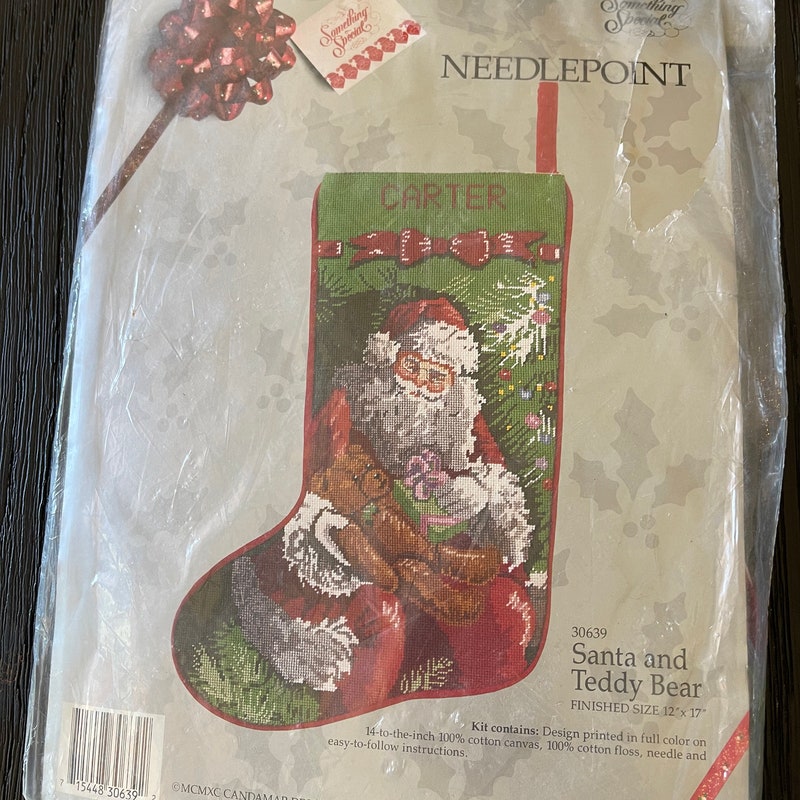 Needlepoint Stocking Kit - Etsy