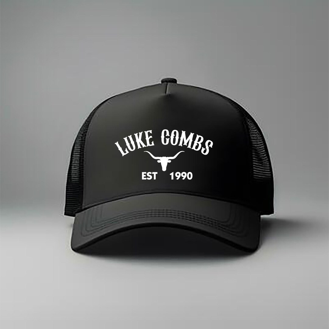 Luke Combs the Legends Est 1990 Foam Mesh-back Trucker Cap, Cool ...