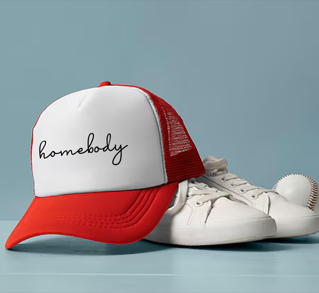 Homebody Foam Mash-back Trucker Cap, Graphic Hat, Mom Life Cap, Stay at ...