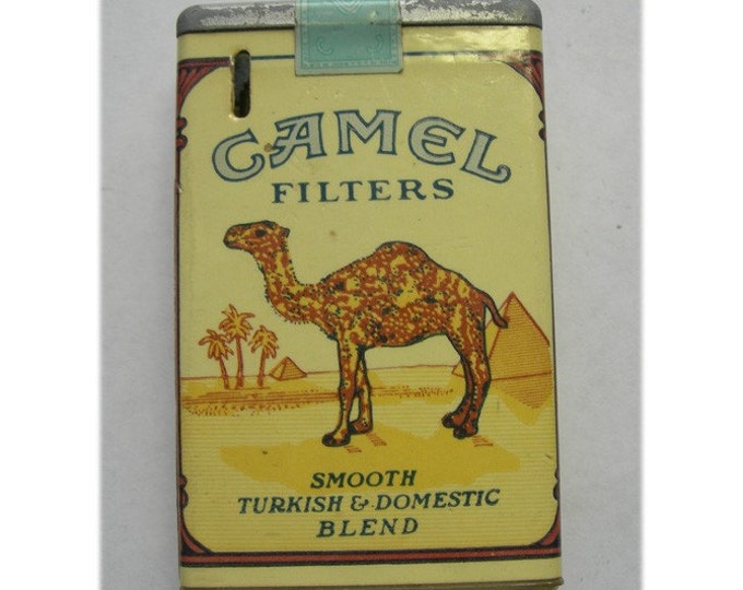 Vintage Camel Cigarettes Cigarette Pack Lighter With Pyramid - Etsy