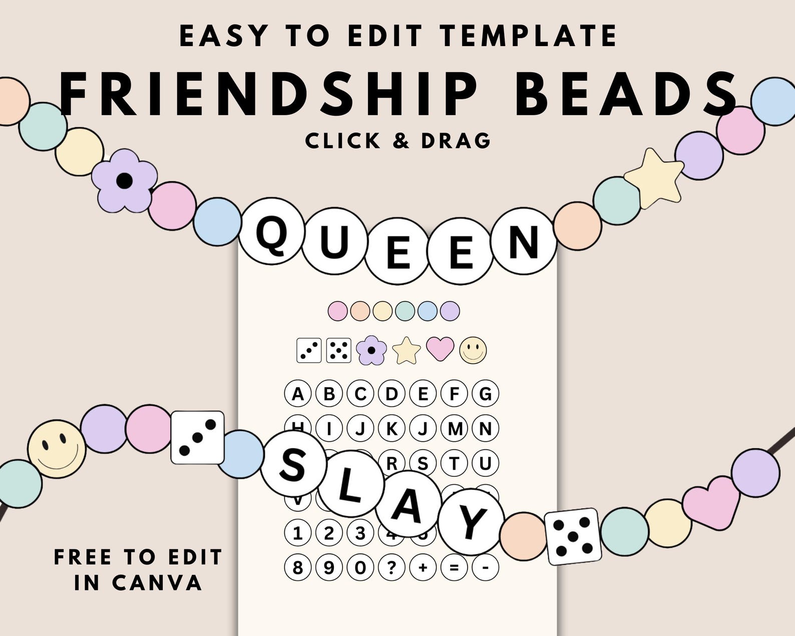 Friendship Bracelet PNG Friendship Bead Bracelet Alphabet Bead Letter ...