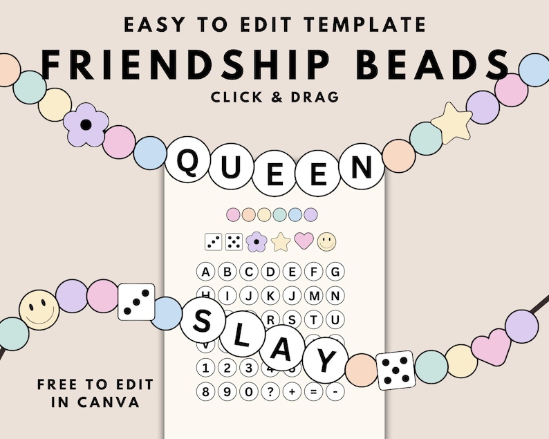 Friendship Bracelet PNG Friendship Bead Bracelet Alphabet Bead Letter ...