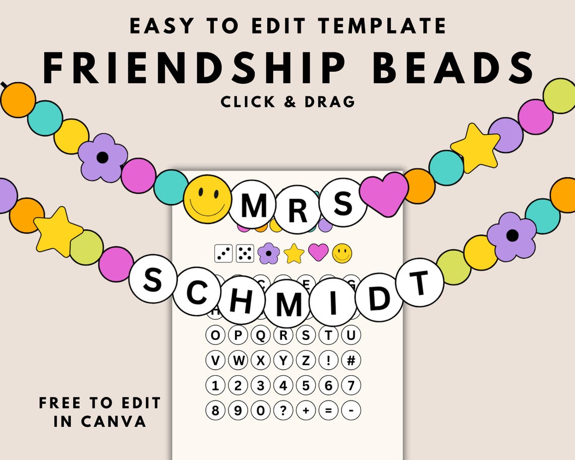 Friendship Bracelet PNG Friendship Bead Bracelet Alphabet Bead Letter ...