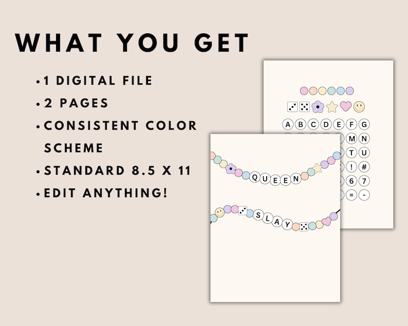 Friendship Bracelet PNG Friendship Bead Bracelet Alphabet Bead Letter ...