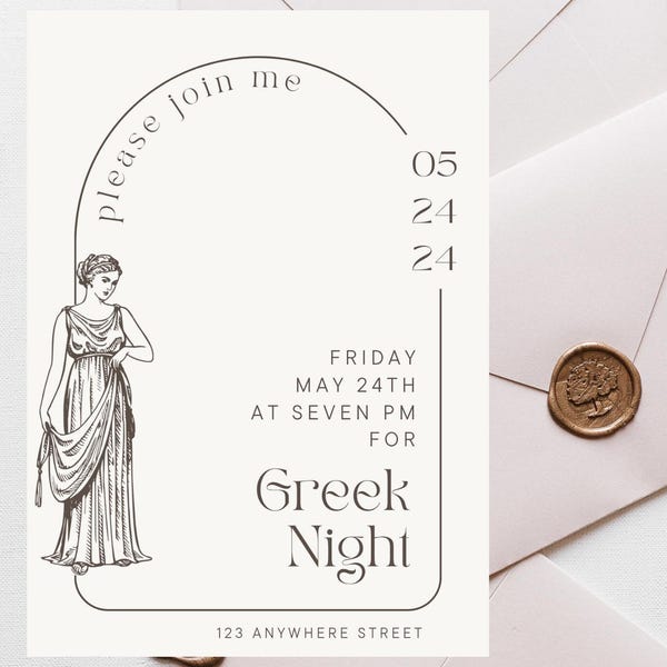 Greek Theme Party - Etsy