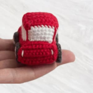 Amigurumi Race Car Crochet Pattern: Easy PDF Vehicle Toy, Hot 4 Wheels ...