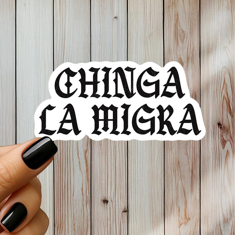 Chinga La Migra Ice - Etsy