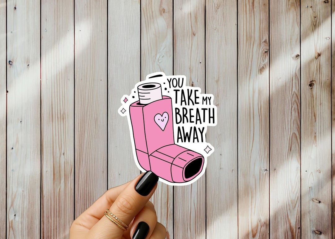 Funny Inhaler Sticker, Medical Humor Vinyl Decal, Nurse Gift - Etsy