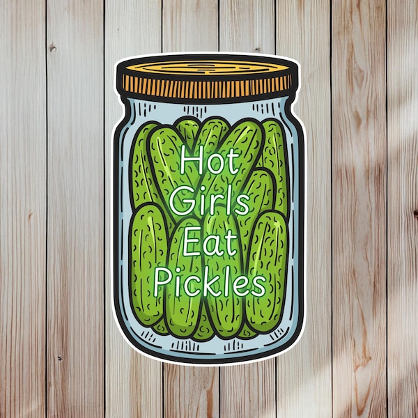 Hot Girl Eat Pickles - Etsy