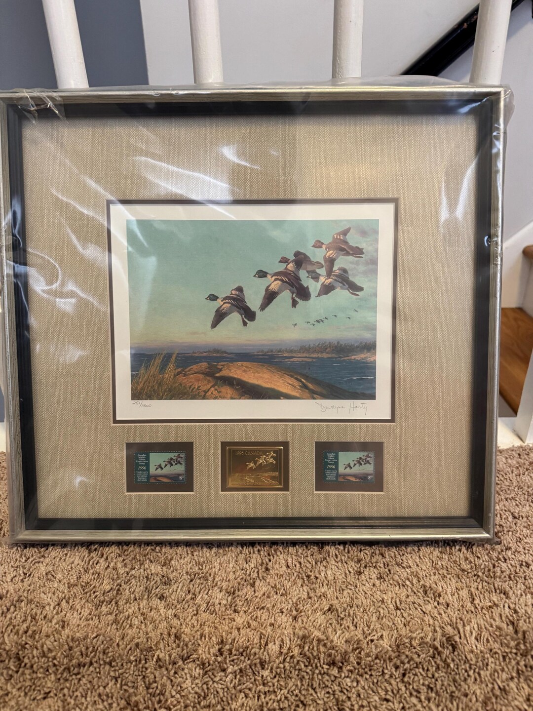 1996 Canada Wildlife Habitat Conservation Stamp Signed Print by Dwayne ...