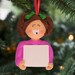 Lost a Tooth: Female, Brown Christmas Ornament - Etsy