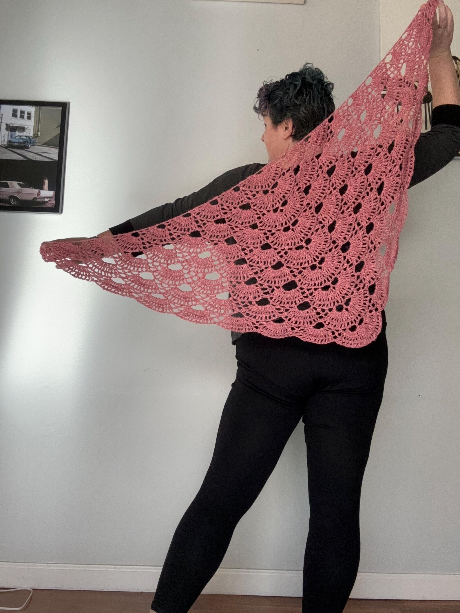Virus Stitch Shawl/scarf - Etsy
