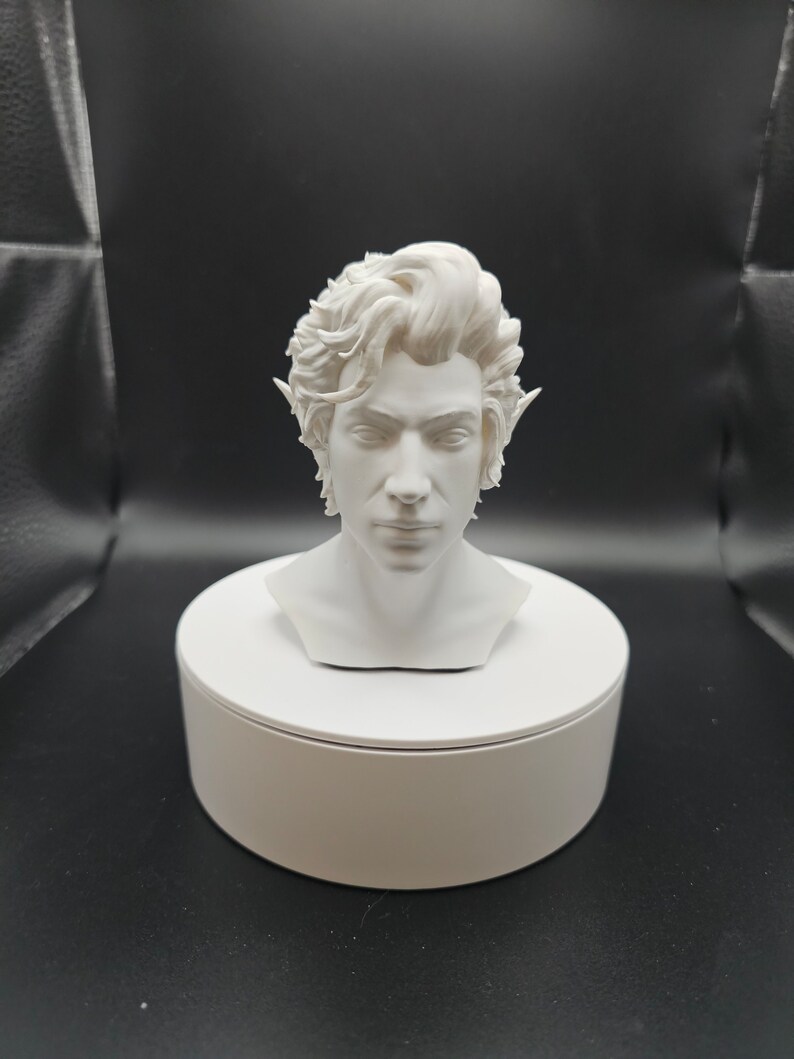 Baldur's Gate 3 Astarion Bust STL 3D Model - Etsy