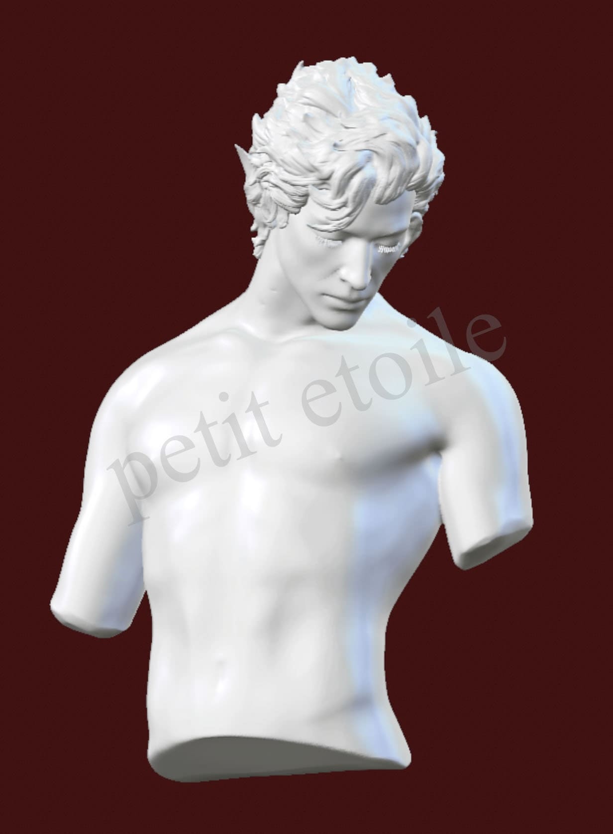 Baldur's Gate 3 Astarion 3d Model STL Sculpture "forgiveness" - Etsy