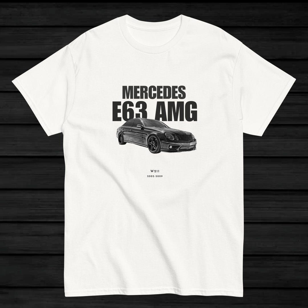 T-shirt Mercedes W211 E63 AMG - Etsy
