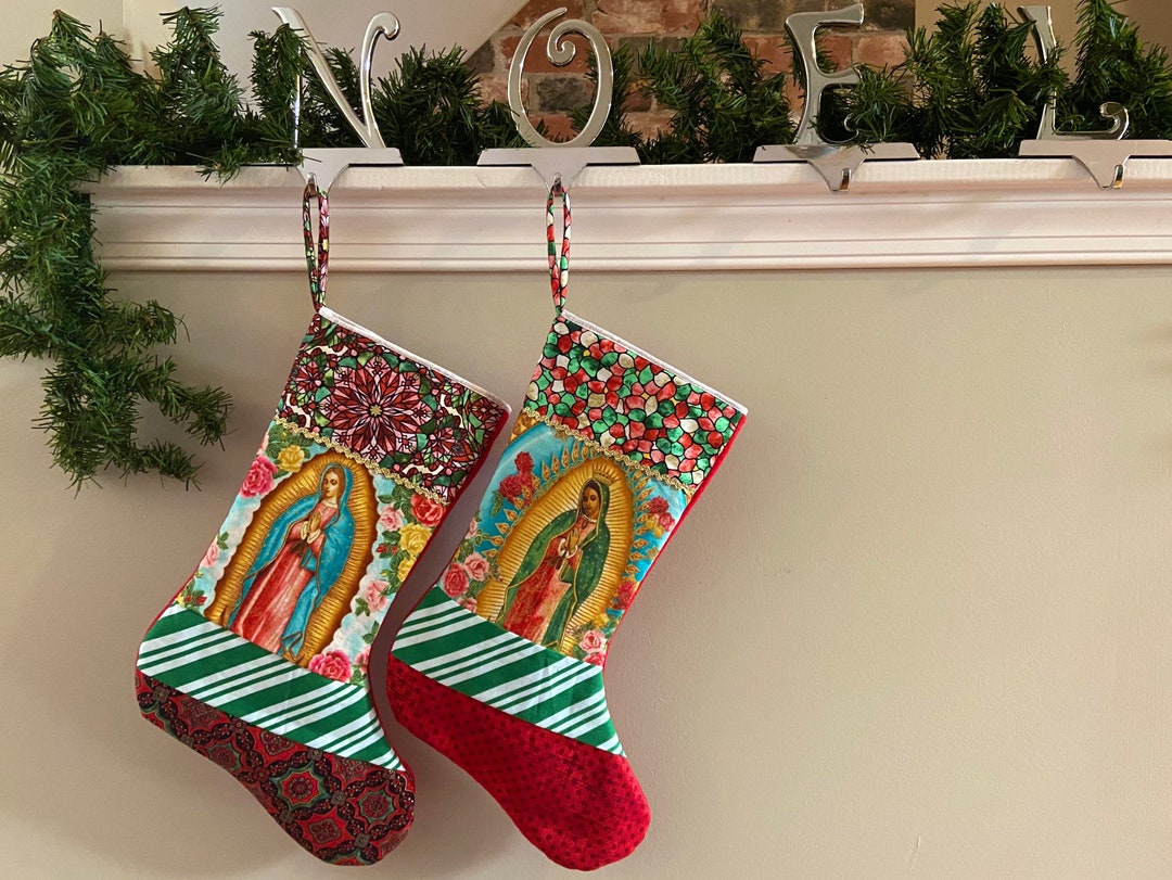 Christmas Stocking, Religious Christmas Stocking, Personalized Family ...