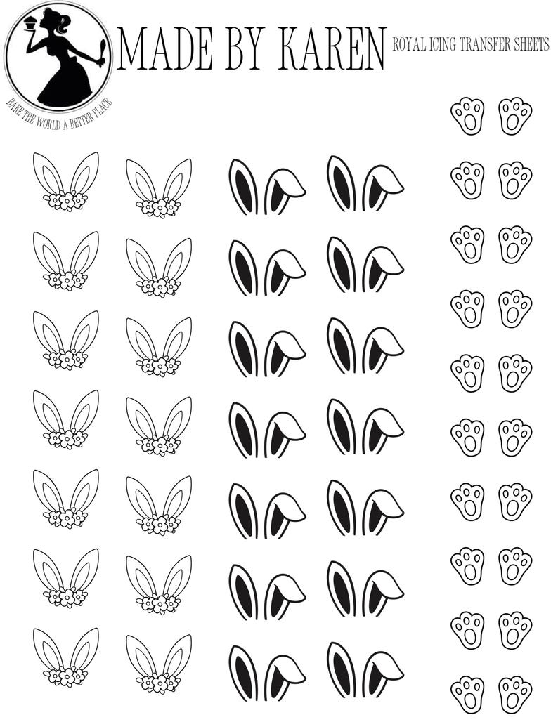 Royal Icing Transfers - Etsy