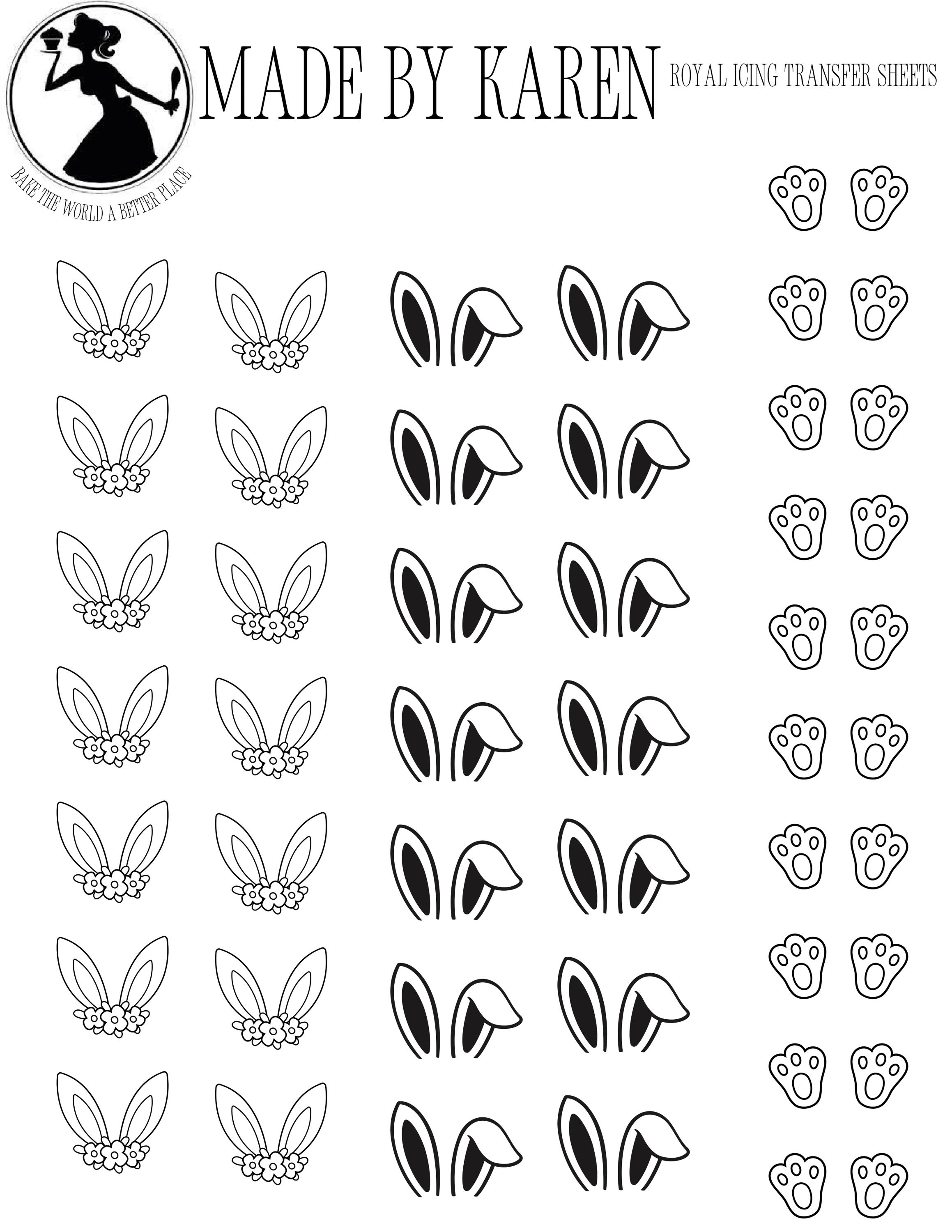 Royal Icing Transfers - Etsy