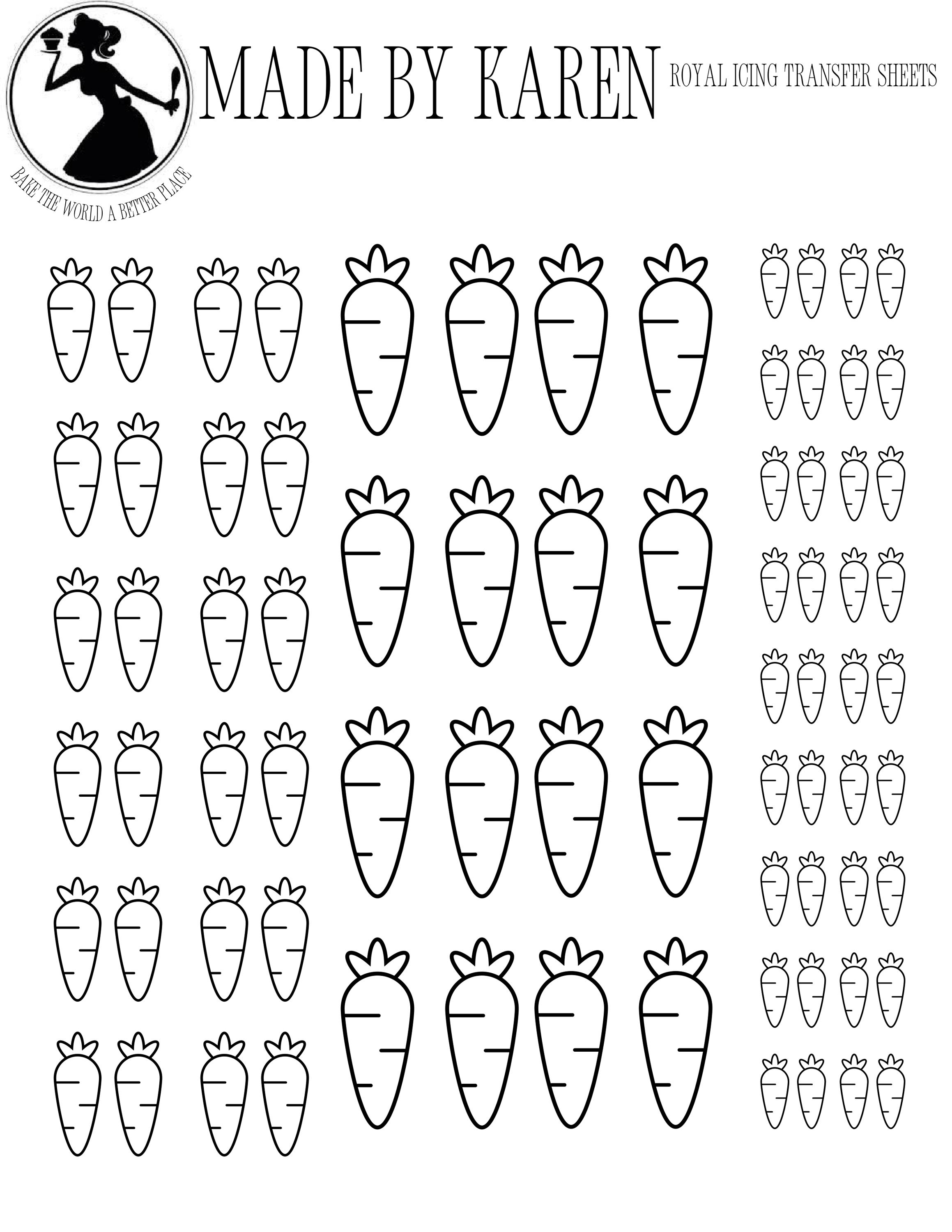 Royal Icing Transfers - Etsy