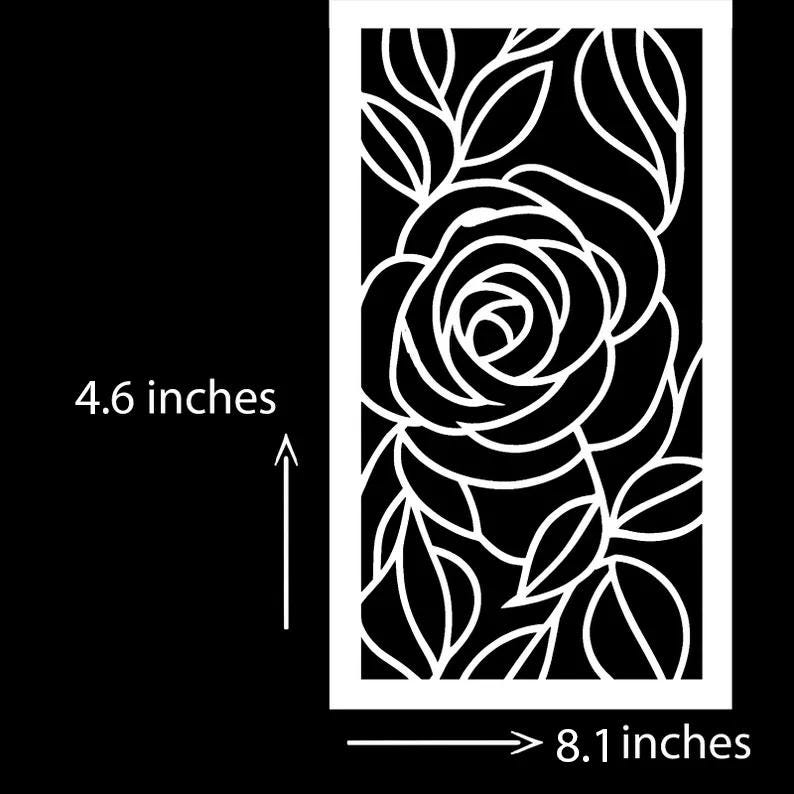 Reusable Floral & Geometric Stencil Set | DIY Decor - Etsy