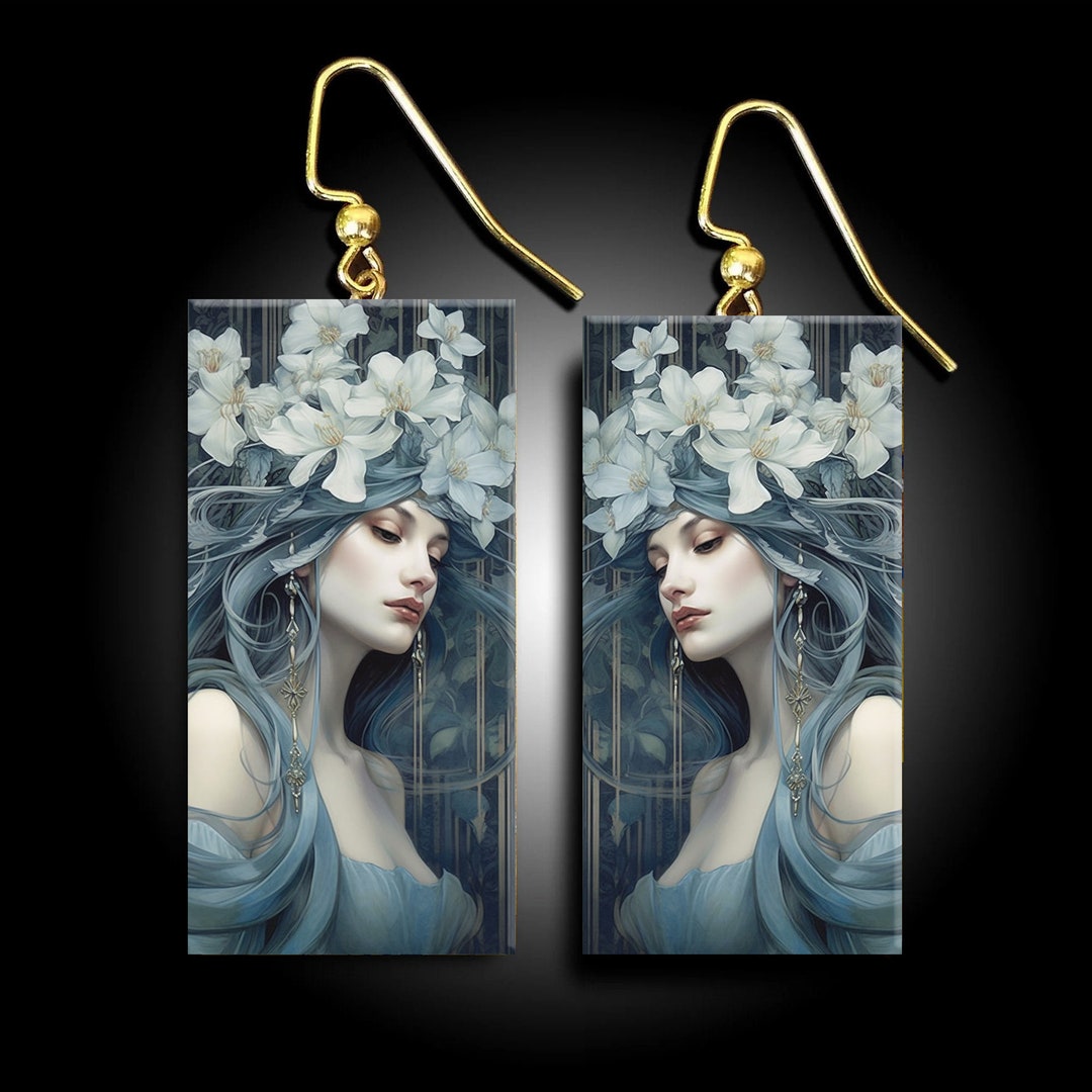 Fantasy Art Polymer Clay Earrings Limited - Etsy