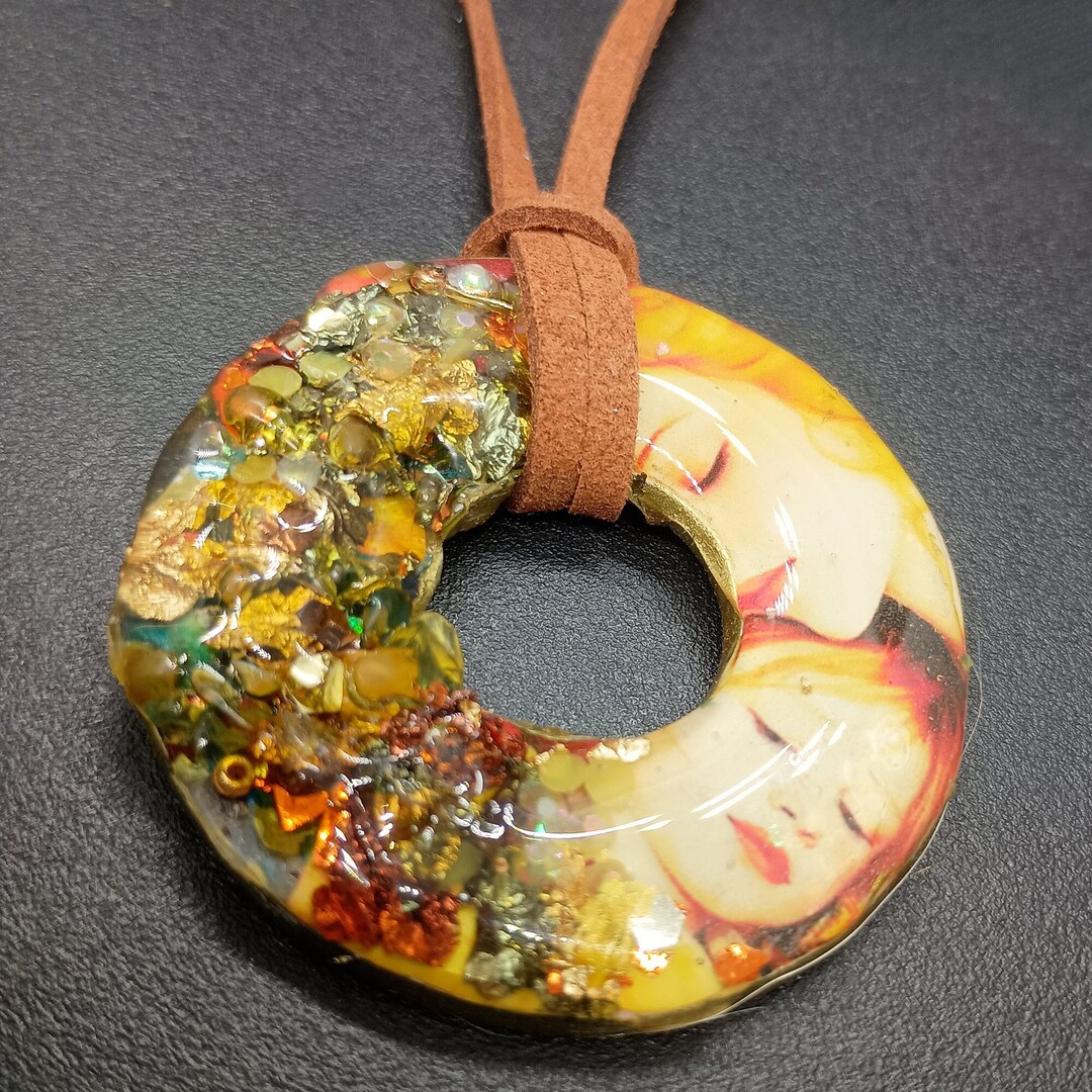 Mother and Child One-of-a-kind Polymer Clay Pendant - Etsy