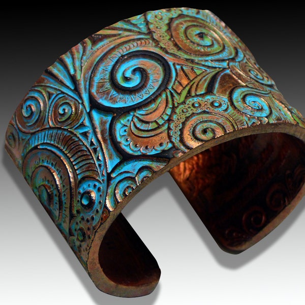 Polymer Clay Bangle - Etsy