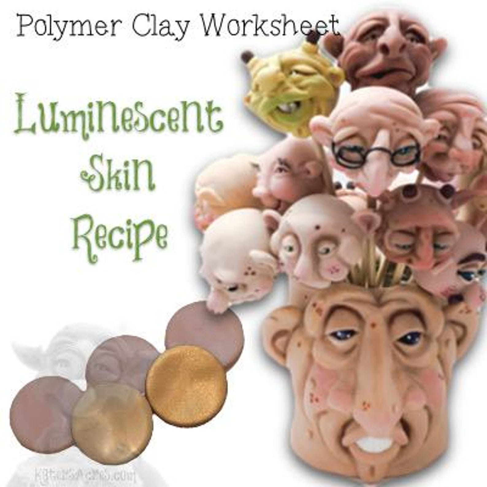 Luminescent SKIN Color Recipe WORKSHEET Tutorial by Katie Oskin of ...