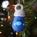 LIGHT BULB Christmas Ornament - Polymer Clay Gift - Made to Order - Etsy