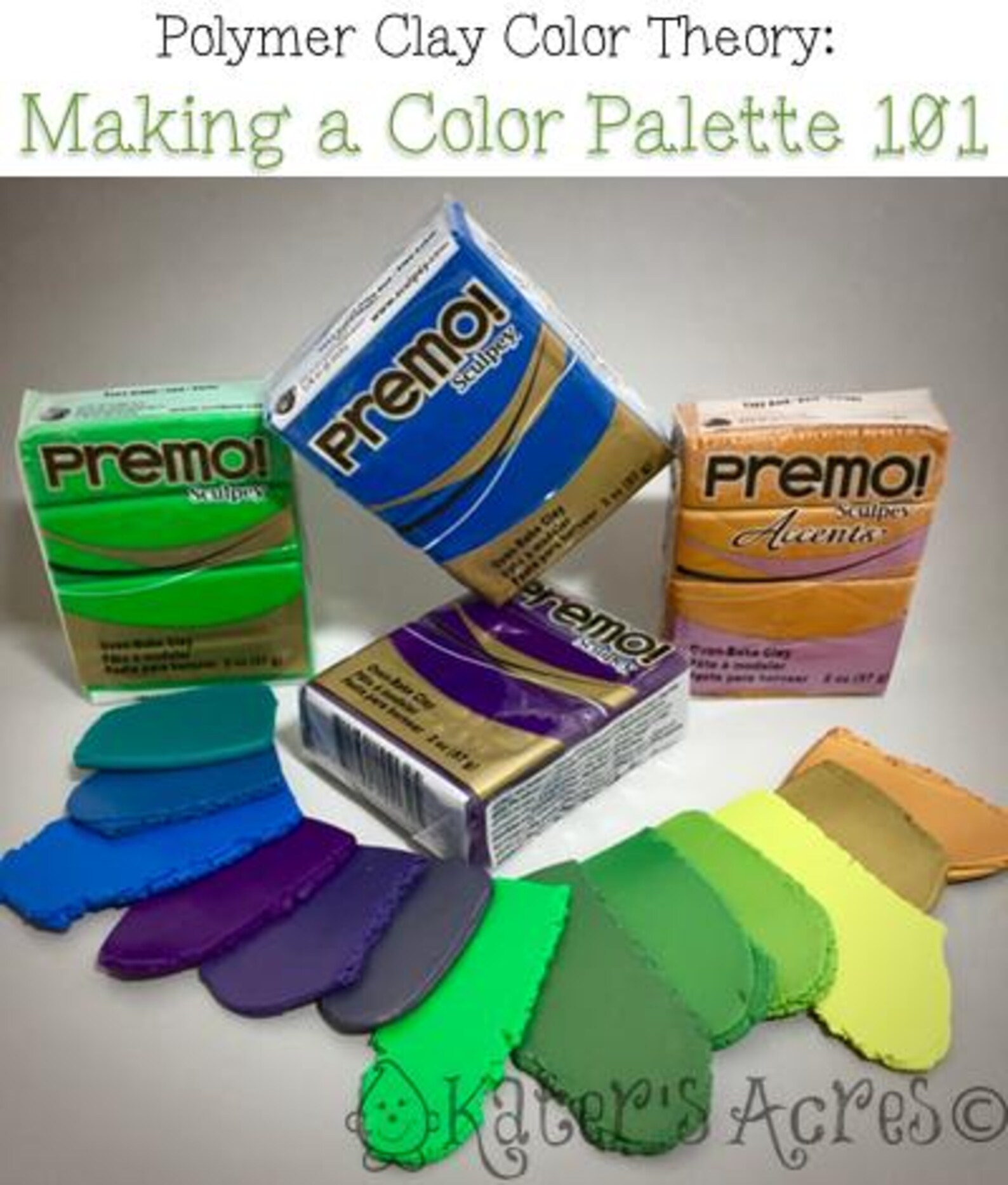 Make Your Own Color Palette 101 Tutorial by Katie Oskin of Katersacres ...