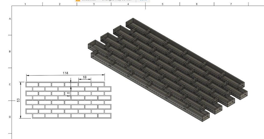 Brick Wall Press – 3D Print Tool STL, Dxf File Only - Etsy