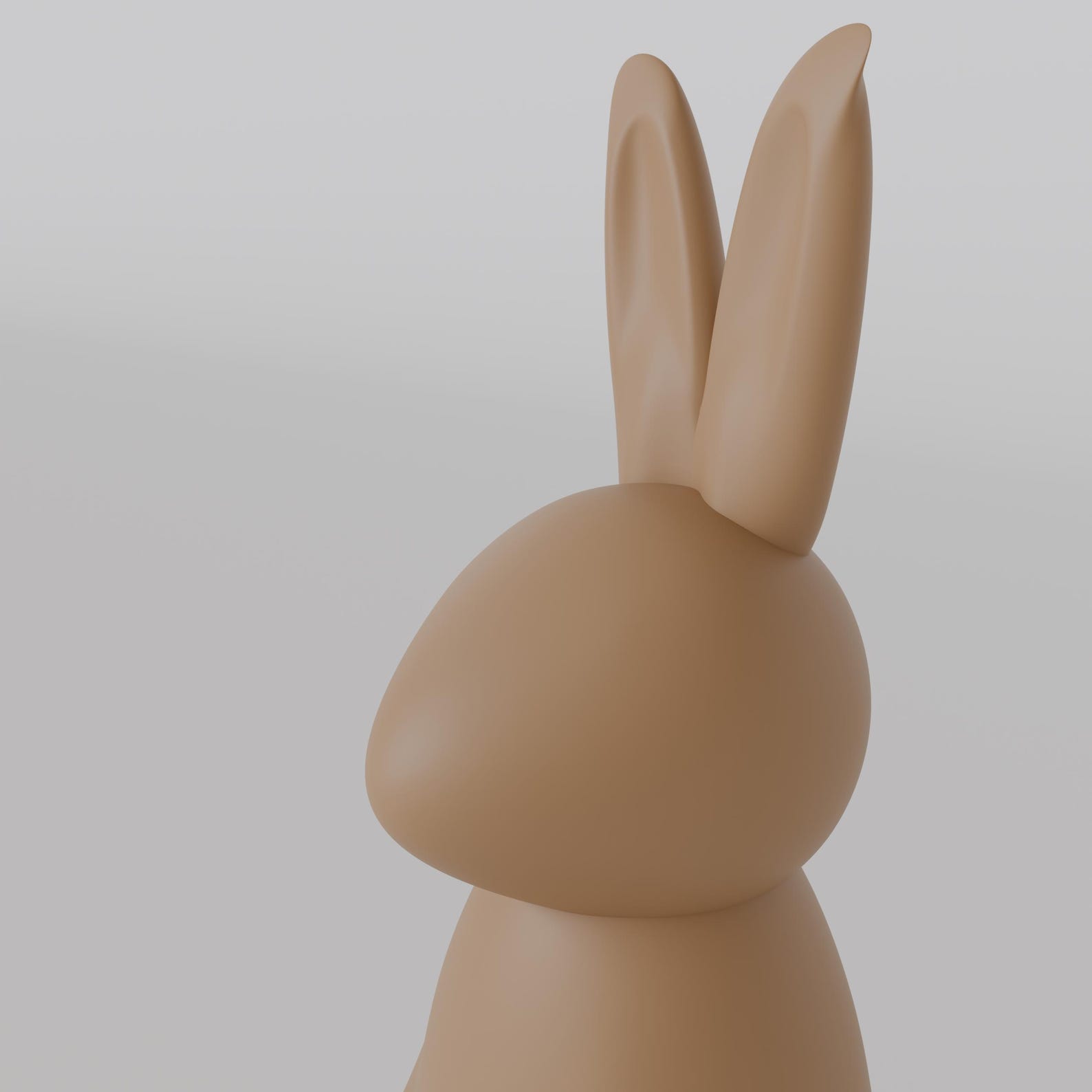 Easter Decor 3D Print File Easter Bunny STL 3D Print Cute Rabbit Decor ...