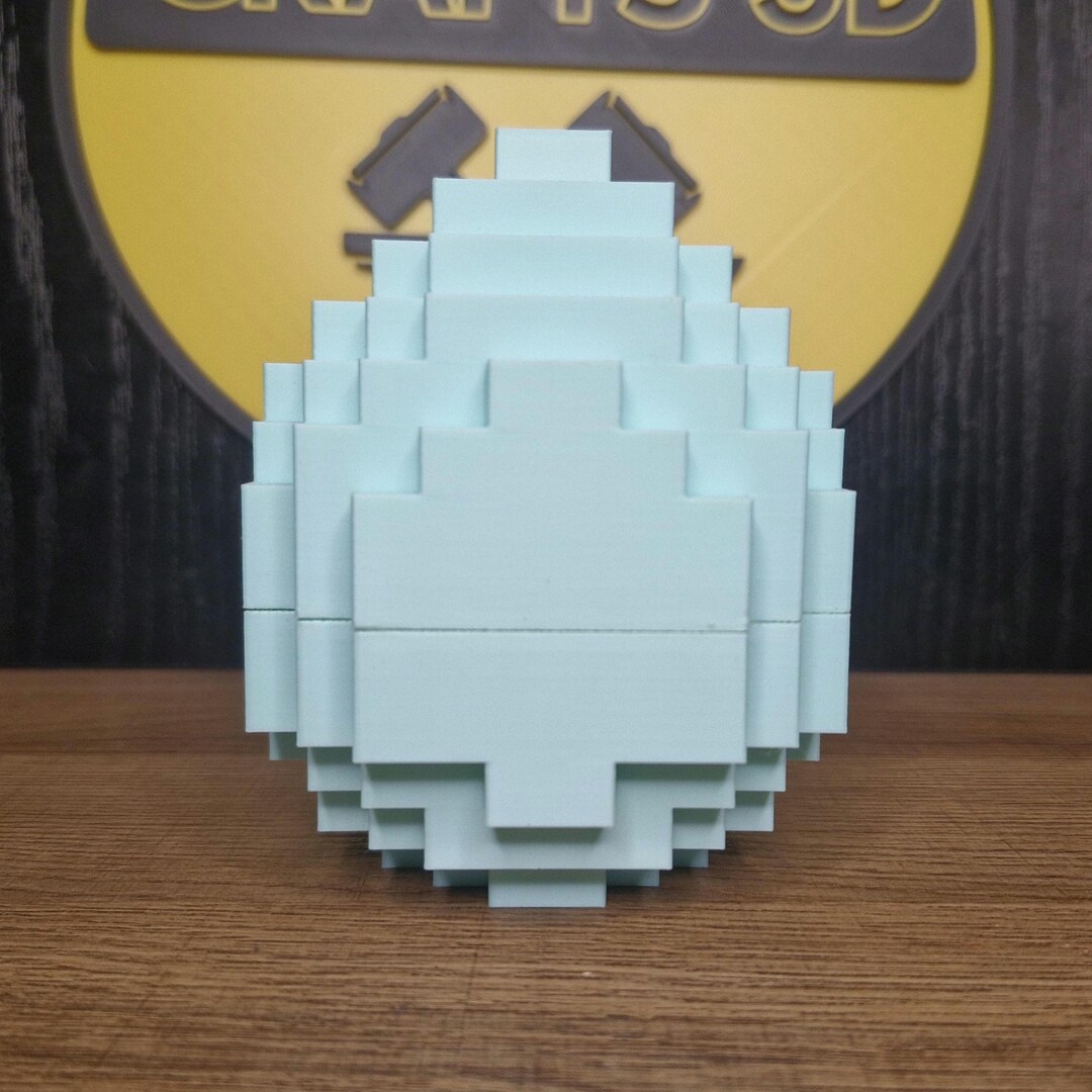 Minecraft Pixel Easter Egg Container - Etsy