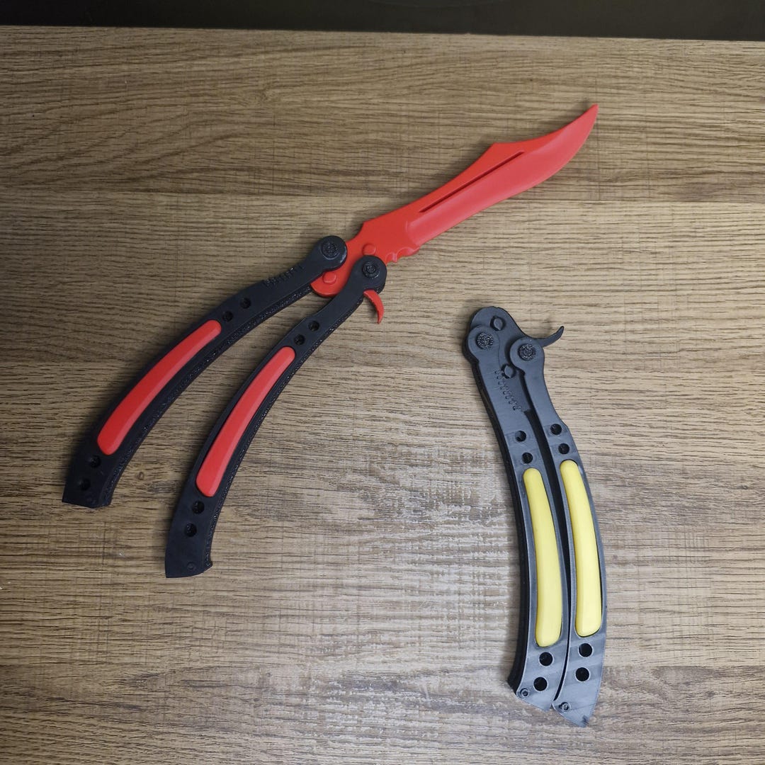 Balisong Plastic Trainer Butterfly Knife - Etsy