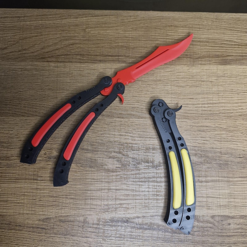 Fidget Butterfly Knife - Etsy