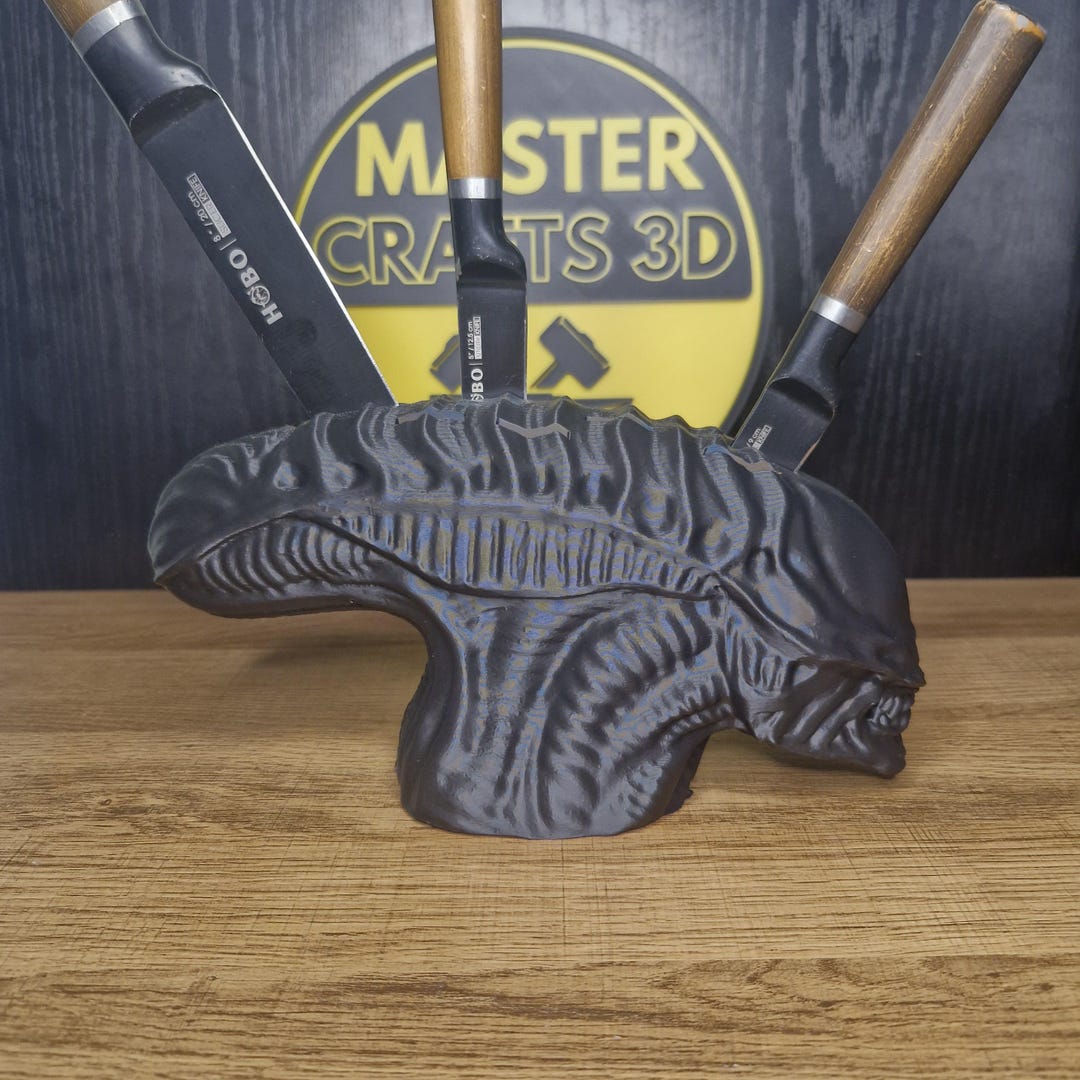Xenomorph / Alien Knife Block - Etsy