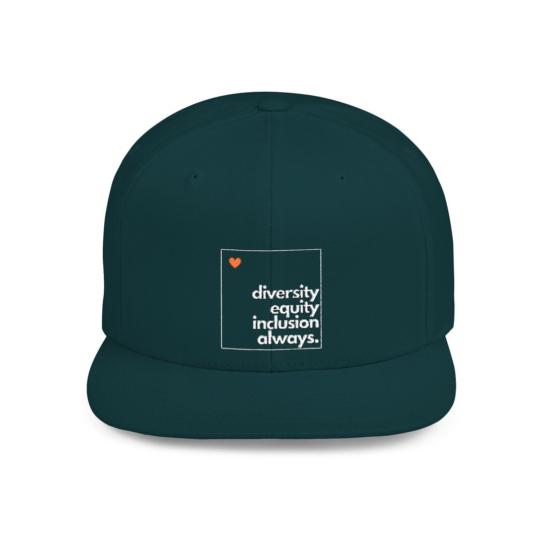 Pro DEI Snapback Cap, Diversity Equity Inclusion Always Hat, Adjustable ...