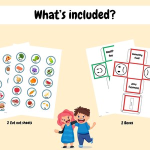 Healthy & Unhealthy Food Sorting Game-fun Printable Activity for Kids ...