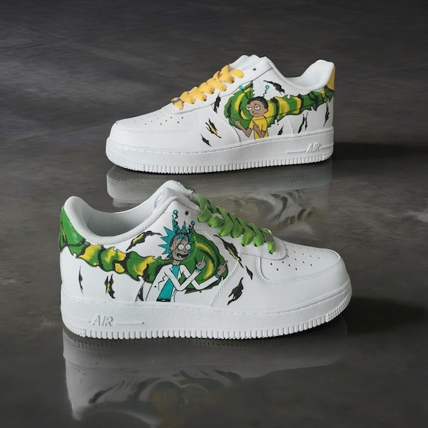 Rick and Morty Shoes - Etsy