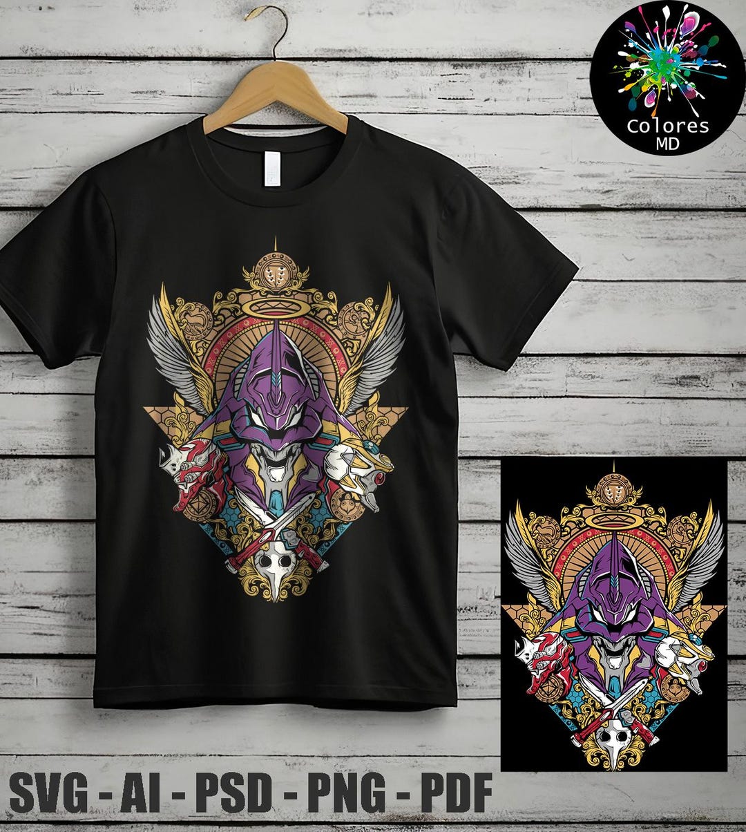 Evangelion Evas Svg Vector - Etsy
