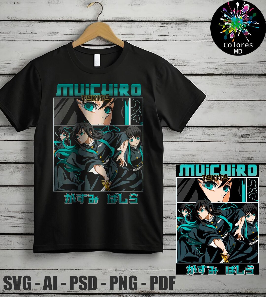 Kimetsu No Yaiba Demon Slayer Tokito Hashira Svg Vector - Etsy