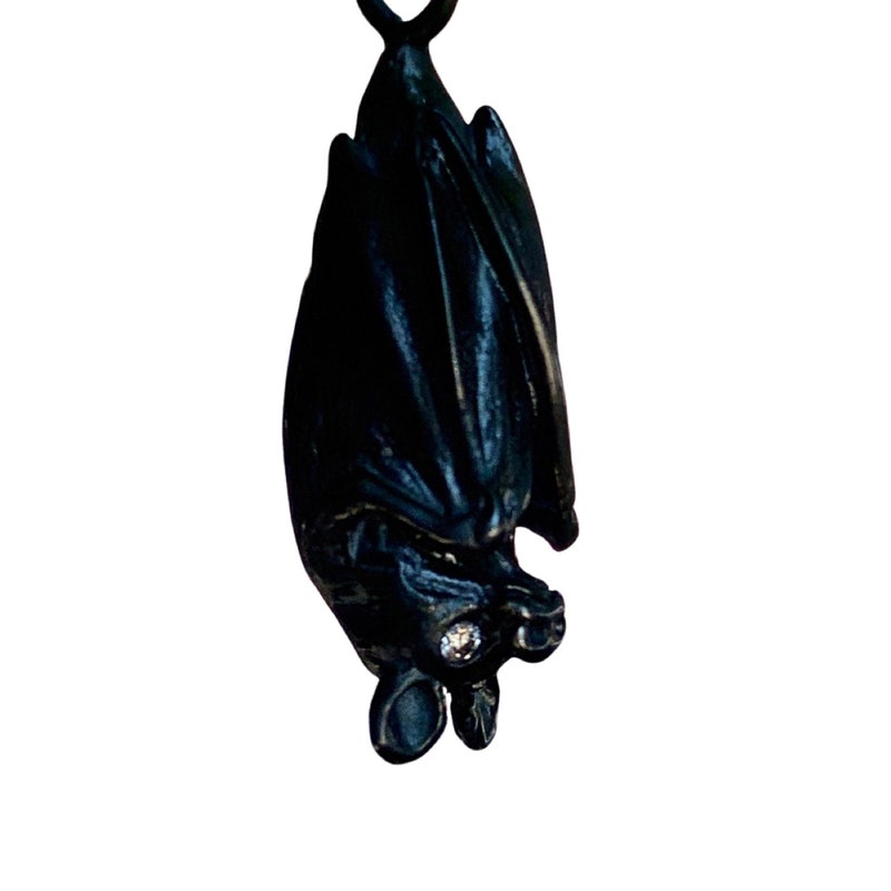 Bat Necklace - Etsy