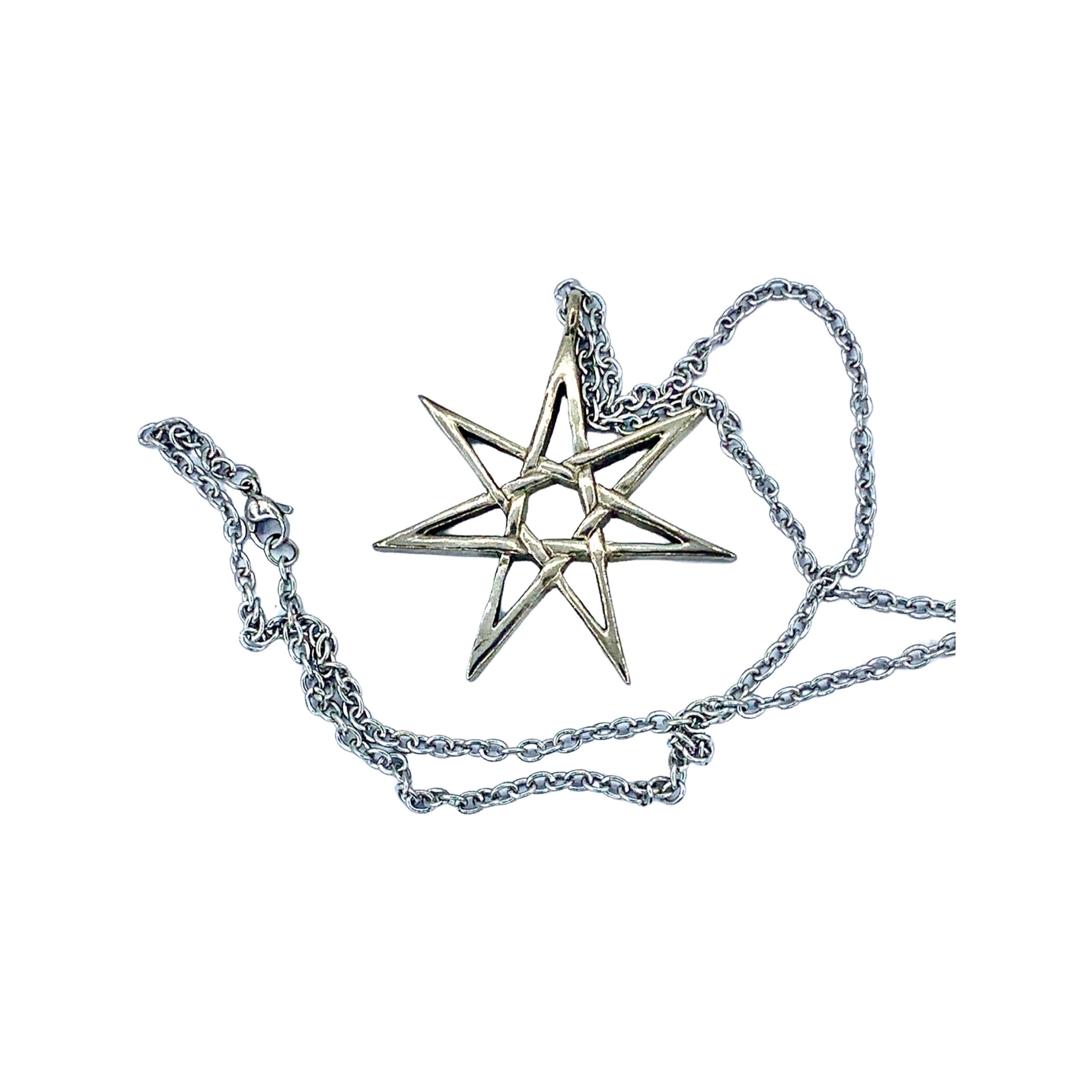 Big Faery Star Carved and Cast in NYC Solid Pewter - Etsy