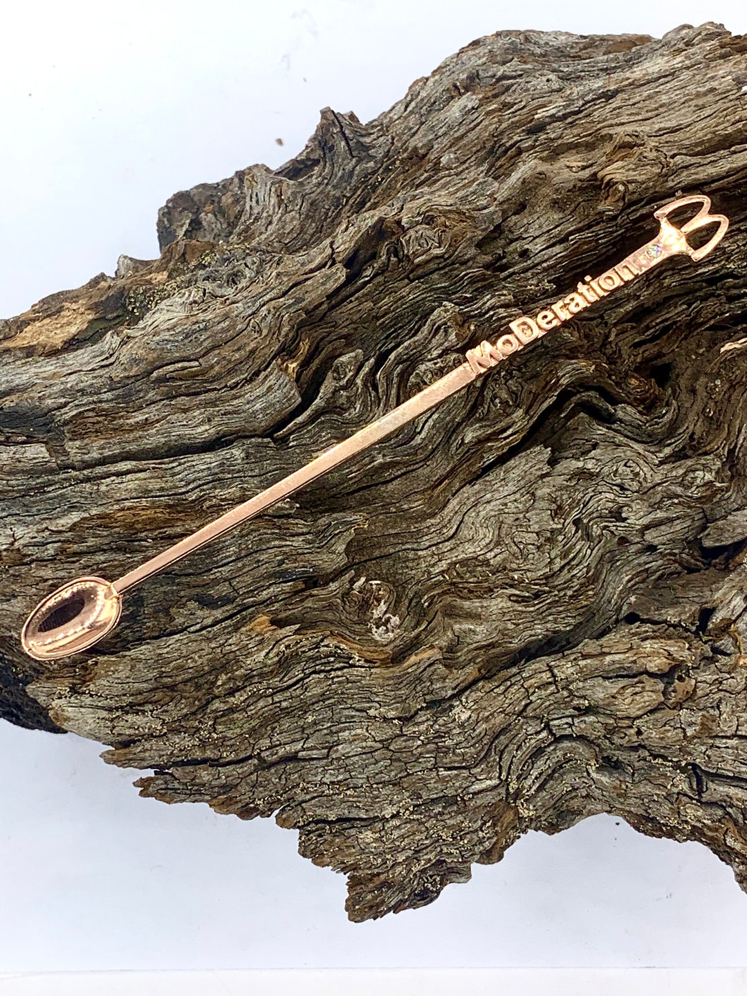 Rose Gold Diamond Moderation Salt Spoon Made in NYC Blue Bayer Design ...