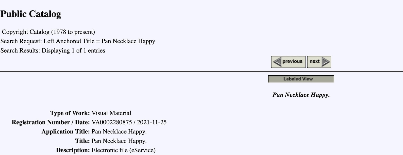 Pan Necklace in Solid Bronze Made in NYC - Etsy